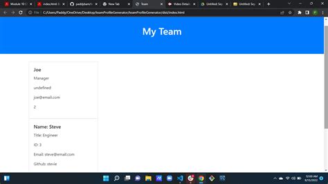 github paddybarn teamprofilegenerator