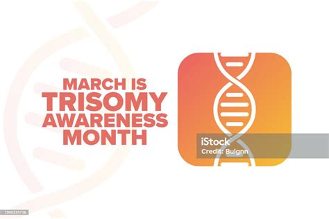 3월은 삼중인식의 달입니다 휴일 개념 배경 배너 카드 텍스트 비문이있는 포스터용 템플릿 벡터 Eps10 그림입니다 3월에 대한 스톡 벡터 아트 및 기타 이미지 Istock