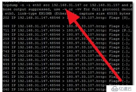 Tcpdump抓包详解 网络安全 亿速云