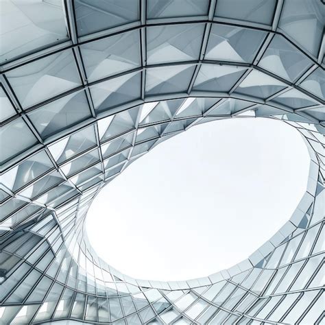 3d Rendering Futuristic Streamlined Interior Space Design Premium Ai Generated Image