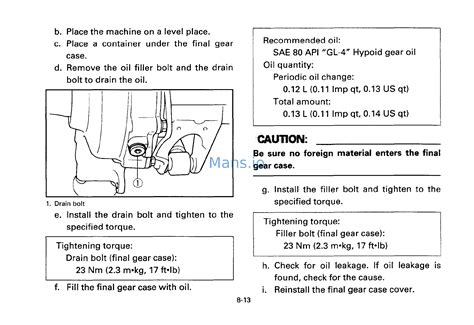 Yamaha Timberwolf 4x4 115161 Caution