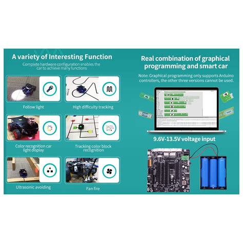 Buy Yahboom Robot Expansion Board Sensor Module Driver Board Compatible With Arduino Raspberry