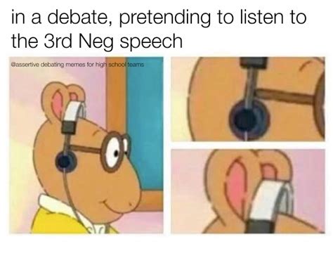 Assertive Debating Memes For High School Teams