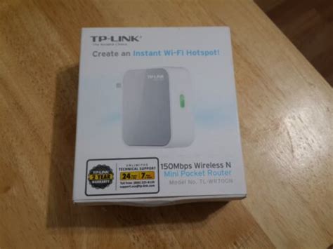 Tp Link Tl Wr700n 150 Mbps Wireless N Mini Pocket Router Repeater Wi Fi Hotspot Ebay