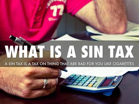 The Sin Tax What You Need To Know Eye Opening