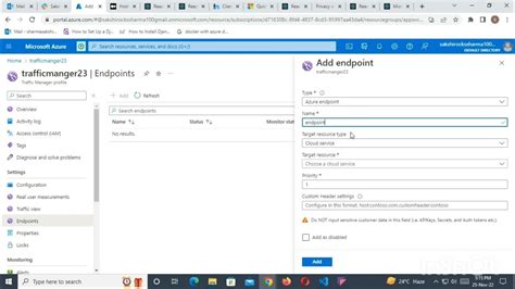 How To Create Traffic Manager In Azuredevops Devopsservicecompany Mooglelabs Youtube