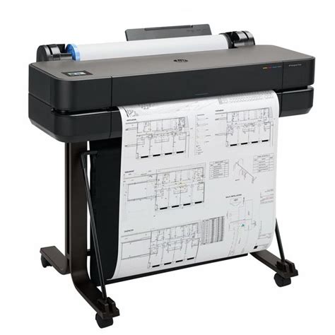 Hp Designjet T630 24 In Printer ფერადი ჭავლური პრინტერი Extra Ge