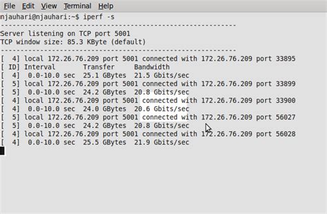 How To Measure The Throughput Of A Network Iperf Linux Blog