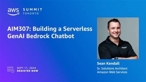 Sean K On Linkedin Amazon Aws Bedrock Awssummit Serverless