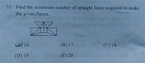35 Find The Minimum Number Of Straight Lines StudyX