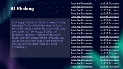 Top 10 Blockchain Development Programming Languagespdf