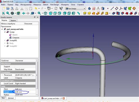 Bug Part Sweep And Helix Presentation Problems · Issue 7321 · Freecadfreecad · Github