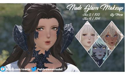 Aether Link Nude Glam Makeup