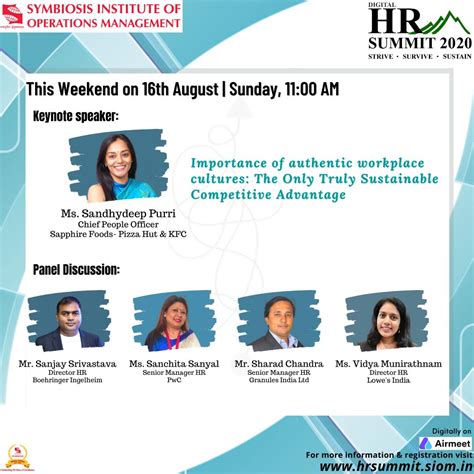 Ahana Chakraborty On Linkedin Mba Operationsmanagement Hrsummit2020 Hrsummit Hrfraternity