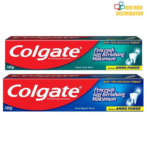 [import] Colgate Tootpaste 180g Fresh Cool Mint Great Regular Flavor Ubat Gigi Pencegah