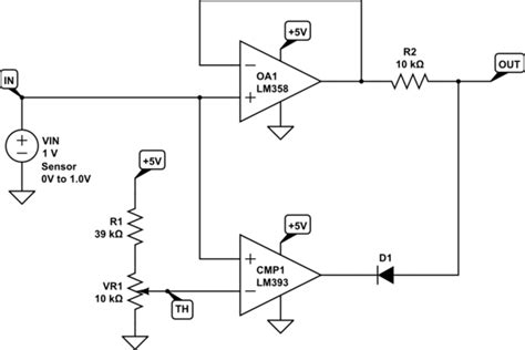 Operational Amplifier Can A Comparator Be Powered By 2 Positive