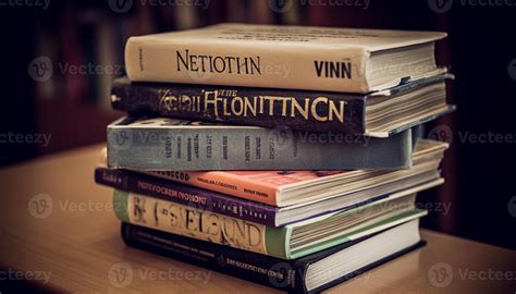 Stacks Of Old Textbooks On Library Shelves Generated By Ai 24576484