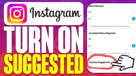 How To Turn On Suggested For You On Instagram 2025 Youtube