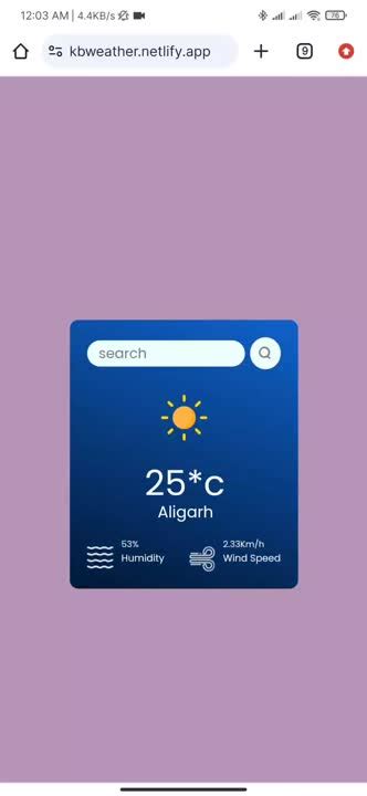 Karan Kumar On Linkedin Reactjs Weatherapp Frontenddevelopment