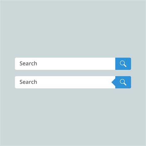 Premium Vector Search Bar Design Element App And Browser Button For Website And Ui Design