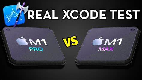Huge Xcode Build On M1 Pro And M1 Max Who Will Win Youtube
