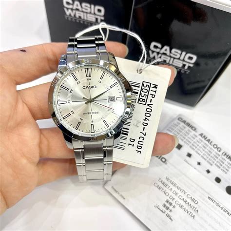 Casio 卡西欧 Casio Vintage Mtpv004 Mtpv004d Mtp V004 Mtp V004d Mtp V004d 7 Mtp V004d 7c 男装表 女装表 手表