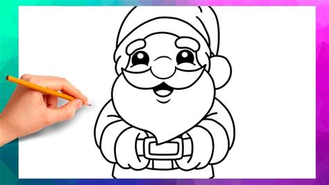 Deseneaza Pe Mos Craciun Usor Pas Cu Pas Desene De Iarna 🎅 How To