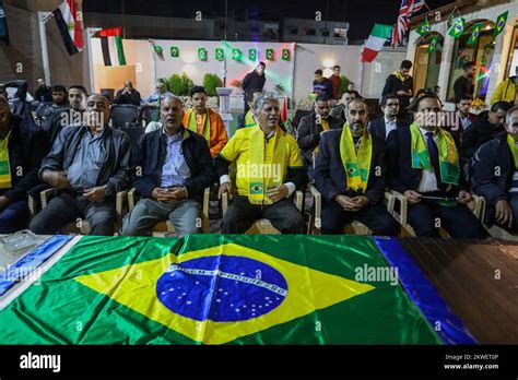 Brazilian Ambassador To Palestine Watch The Brazil National Team Match