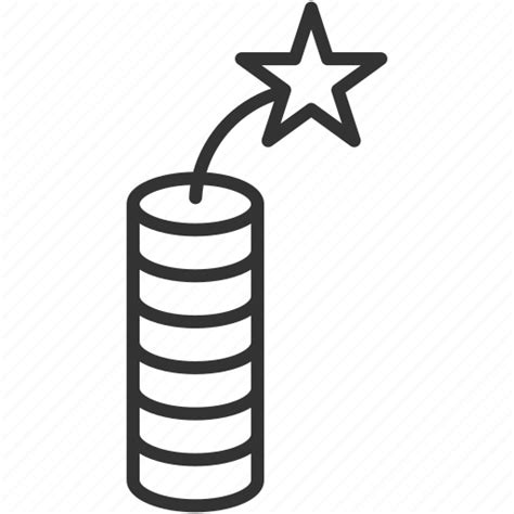 Party Explosive Firecracker Firework Dynamite Icon Download On Iconfinder