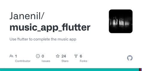 Github Janenil Music App Flutter Use Flutter To Complete The Music App