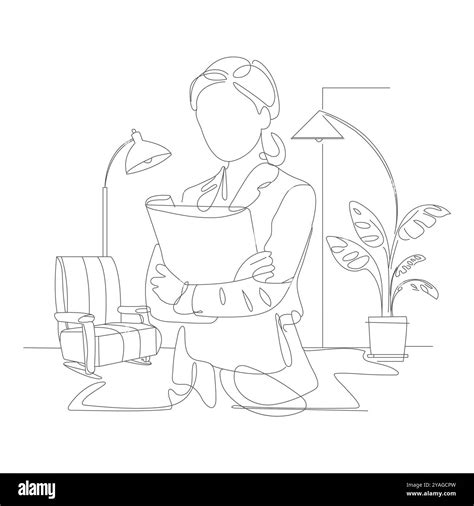 Construction Line Drawing Cut Out Stock Images And Pictures Alamy