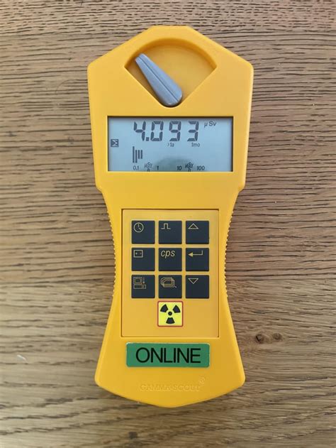 Gamma Scout Online R Radiation