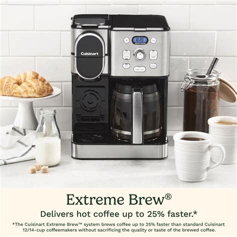Coffee Center 2 In 1 Coffee Maker And Single Serve Brewer Cuisinart