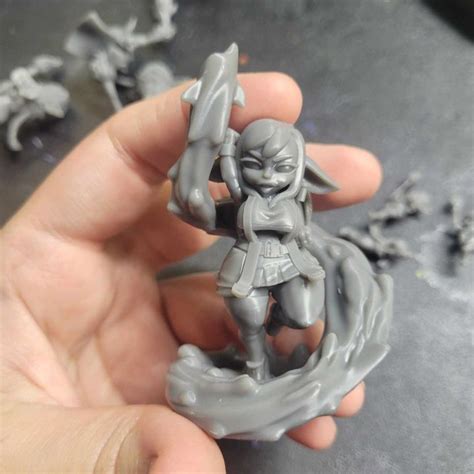 3d Printable Fantasy Fighter Goblin By Jigglystix