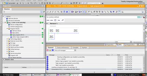 Belajar Program Plc Tia Portal Simulasi Program Dengan Hmi Part 2