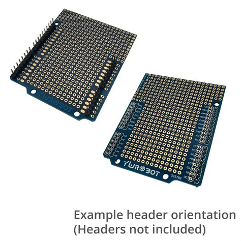 Ywrobot Uno Proto Pcb For Arduino Blue Unoprotopcbbl
