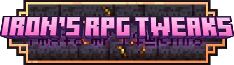 Irons Rpg Tweaks Gallery