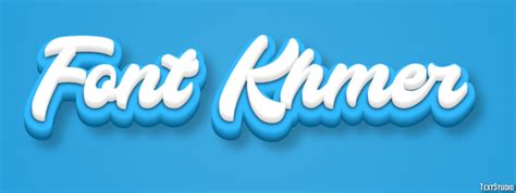Font Khmer Text Effect And Logo Design Font