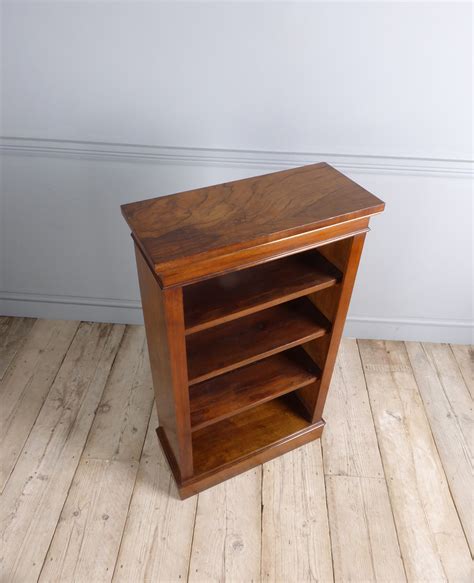 Edwardian Walnut Bookcase Small Walnut Bookcase Small Antique