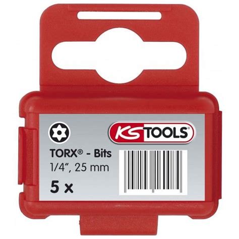 Embout De Vissage Ks Tools T50 Entrainement 10 Mm Longueur 30