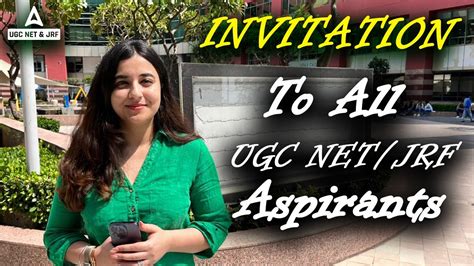Invitation To All UGC NET JRF Qualified Aspirants YouTube