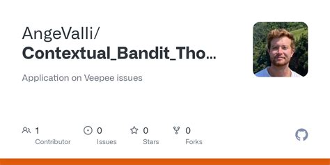 GitHub AngeValli Contextual Bandit Thompson Sampling Ange Valli Application On Veepee Issues