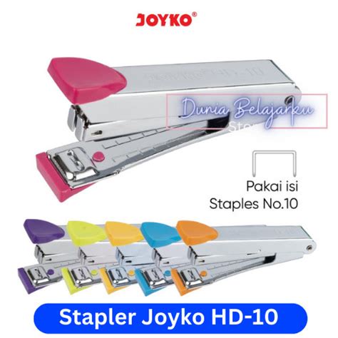 Jual Stapler Joyko Hd 10 Staples Sedang Joyko Isi Stapler Kecil