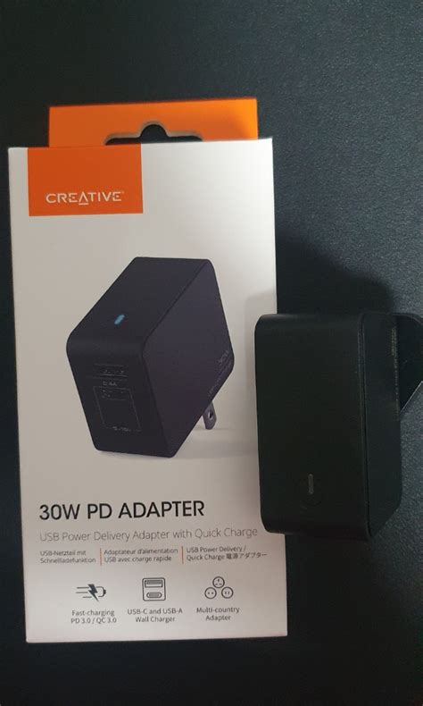 Creative W Pd Adaptor Computers Tech Parts Accessories Cables Adaptors On Carousell