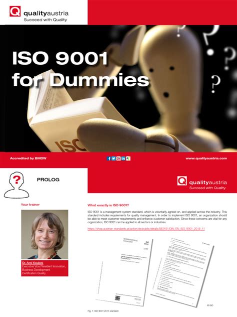 Iso 9001 For Dummies Pdf Iso 9000 Quality Management