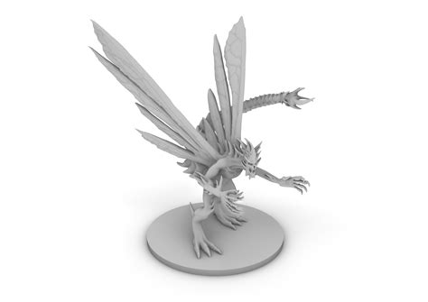 Bone Devil Tabletop Dnd Miniature High Quality Resin Triple D Designs