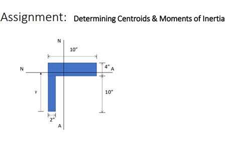Solved Assignment Determining Centroids And Moments Of