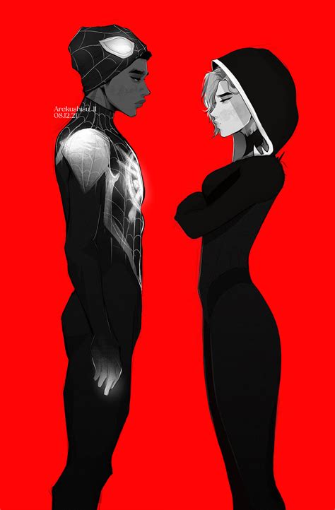 Pin De Yann Carter Em Miles X Gwen Foto De Aranha Vingadores