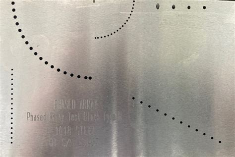 Phased Array Ultrasonic Testing Performance Verification