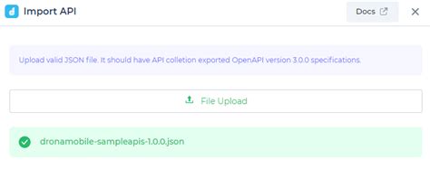 importing from openapi 3 0 specs